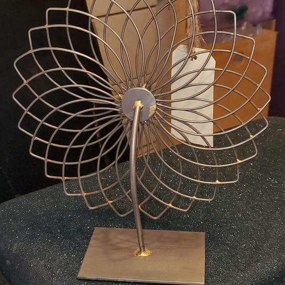 Urban Outfitters | Accents | Copper Brazed Iron Spirograph Metal Stand ...